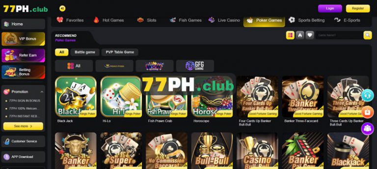 77ph — Claim Your Free 777! Register Now! - 77ph Casino